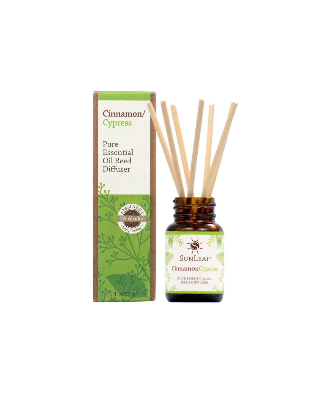 Cinnamon Cypress Reed Diffuser 1oz – SunLeaf®