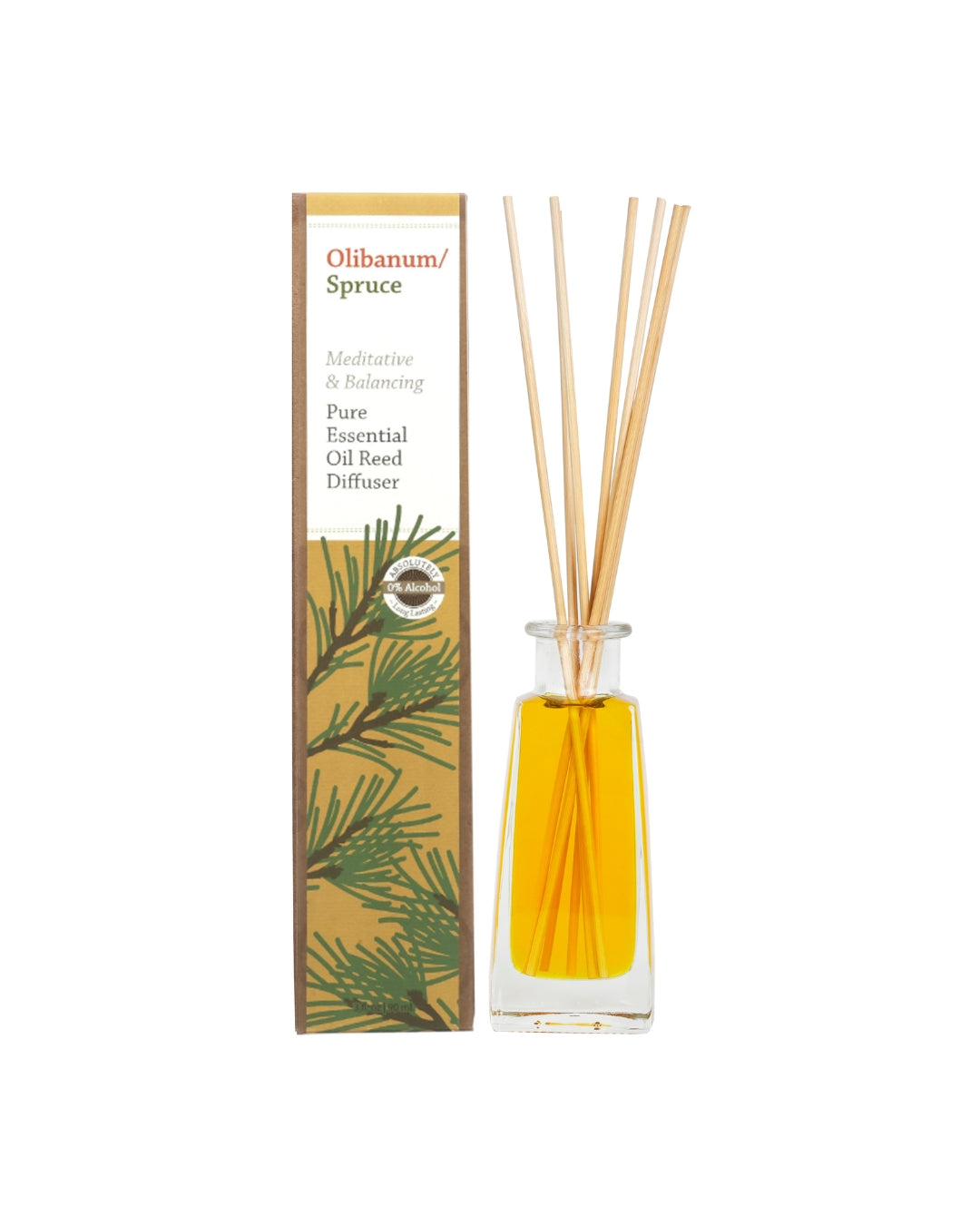 Olibanum Spruce Reed Diffuser 3oz – SunLeaf®