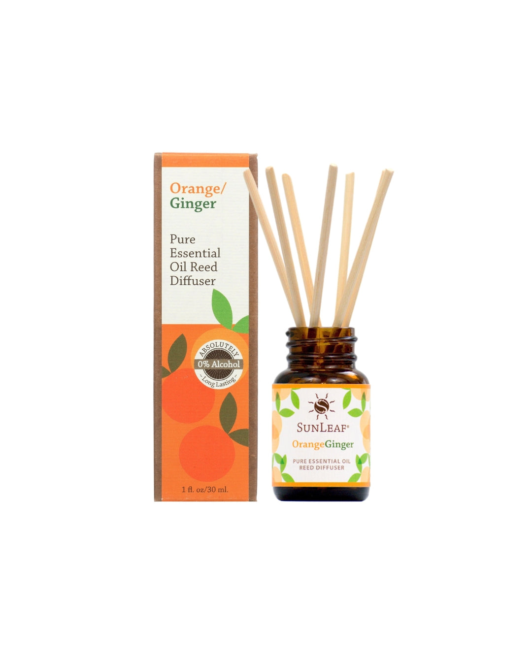 Orange Ginger Reed Diffuser 1oz – SunLeaf®