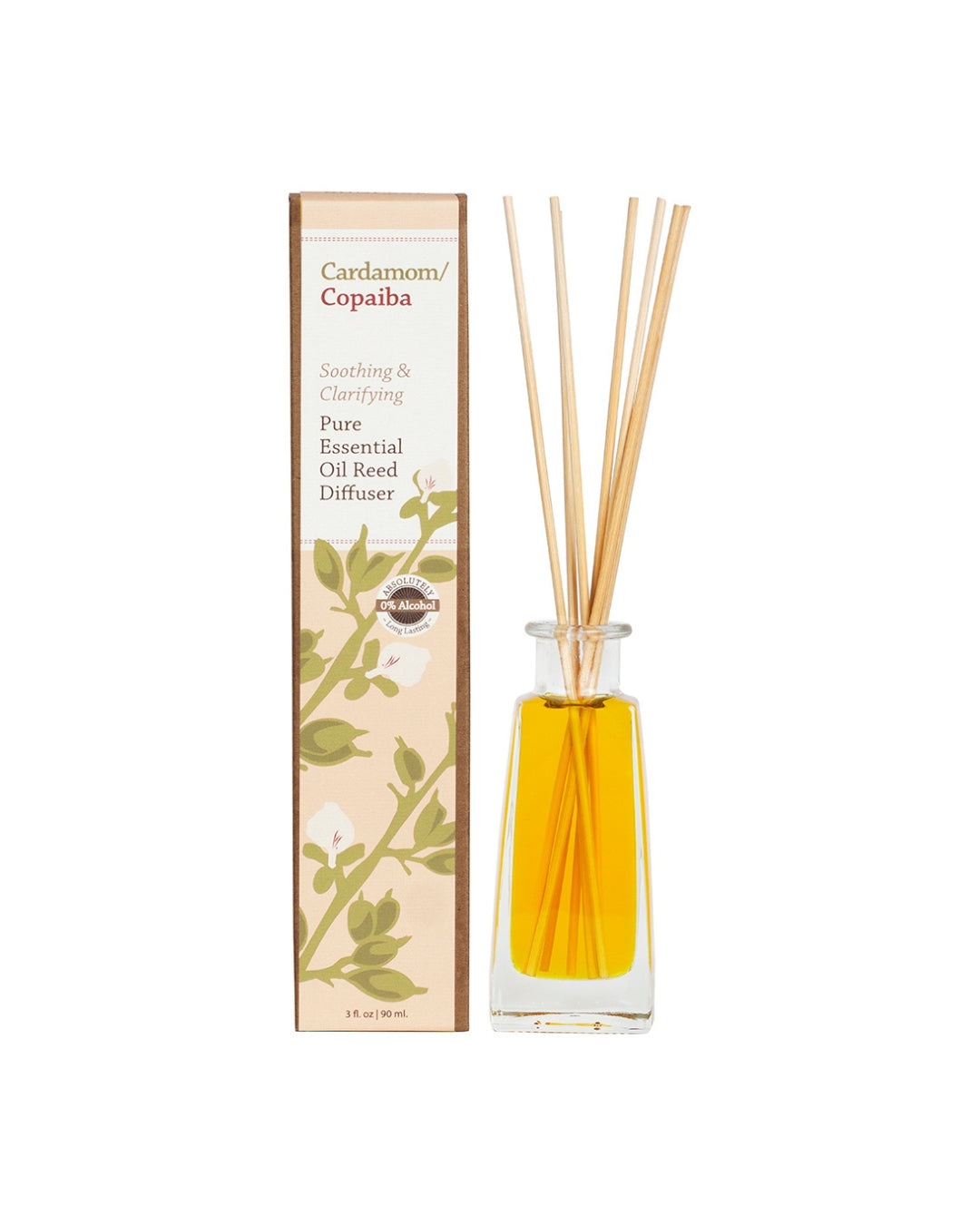 Cardamom Copaiba Reed Diffuser 3oz – SunLeaf®